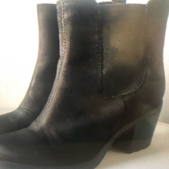 Shoes | Black Women Leather Boot | Poshmark